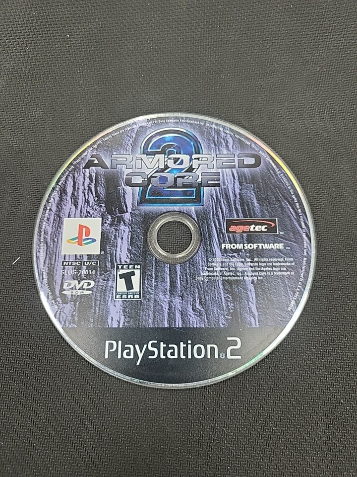 ARMORED CORE 2 PLAYSTATION 2 (DISC ONLY) 93992089009| eBay