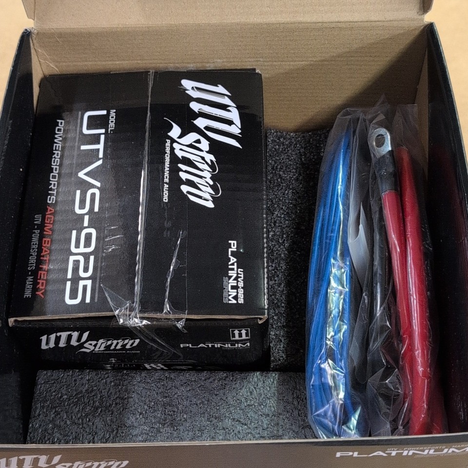 UTV Stereo Dual 2nd Battery Upgrade Kit Polaris XP1000 XP 1000 XP4 RZR ...