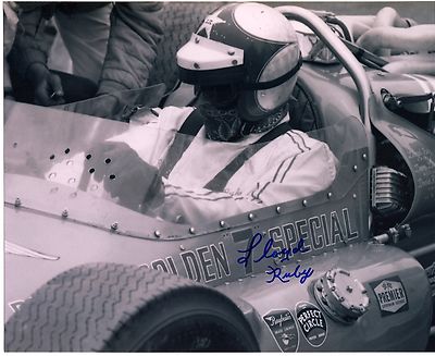 LLOYD RUBY AUTOGRAPHED INDY 500 8 X 10 PHOTO | eBay