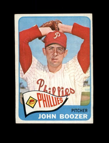 1965 Topps Baseball #184 John Boozer (Phillies) EXMT | eBay