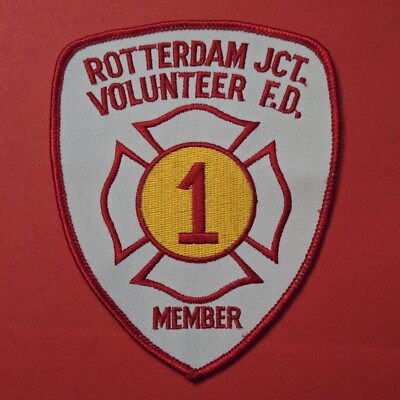 VINTAGE ROTTERDAM JUNCTION, NEW YORK VOLUNTEER FIRE FIGHTER MEMBER ...