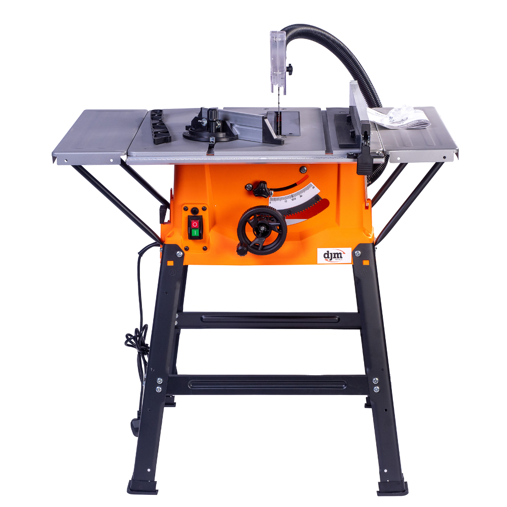 DJM 01985 – V2 10" 254mm Woodworking Table Work Saw With Stand ...