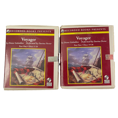 VOYAGER by Diana Gabaldon read by Davina Porter 36 CDs unabridged ...