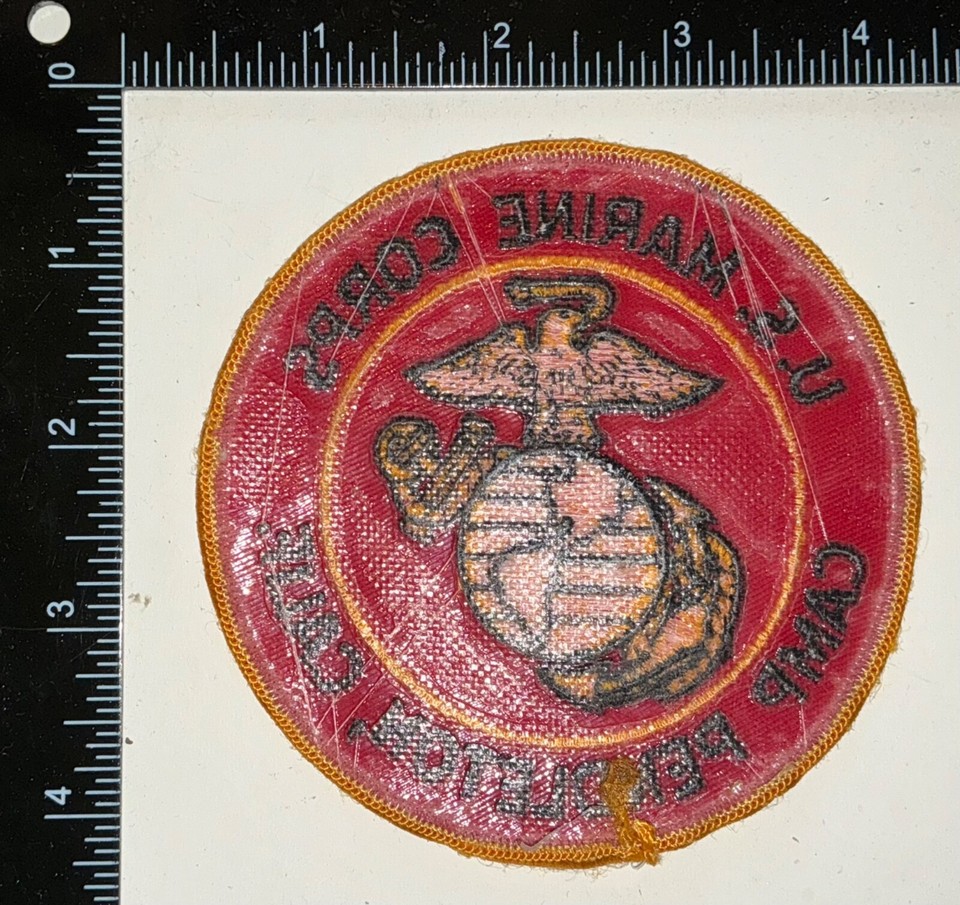 Vintage USMC US Marine Corps EGA Eagle Globe & Anchor Camp Pendleton CA ...