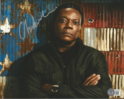 Chukwudi Iwuji Beckett Authentic Peacemaker Clemson Murn Signed 8x10 ...