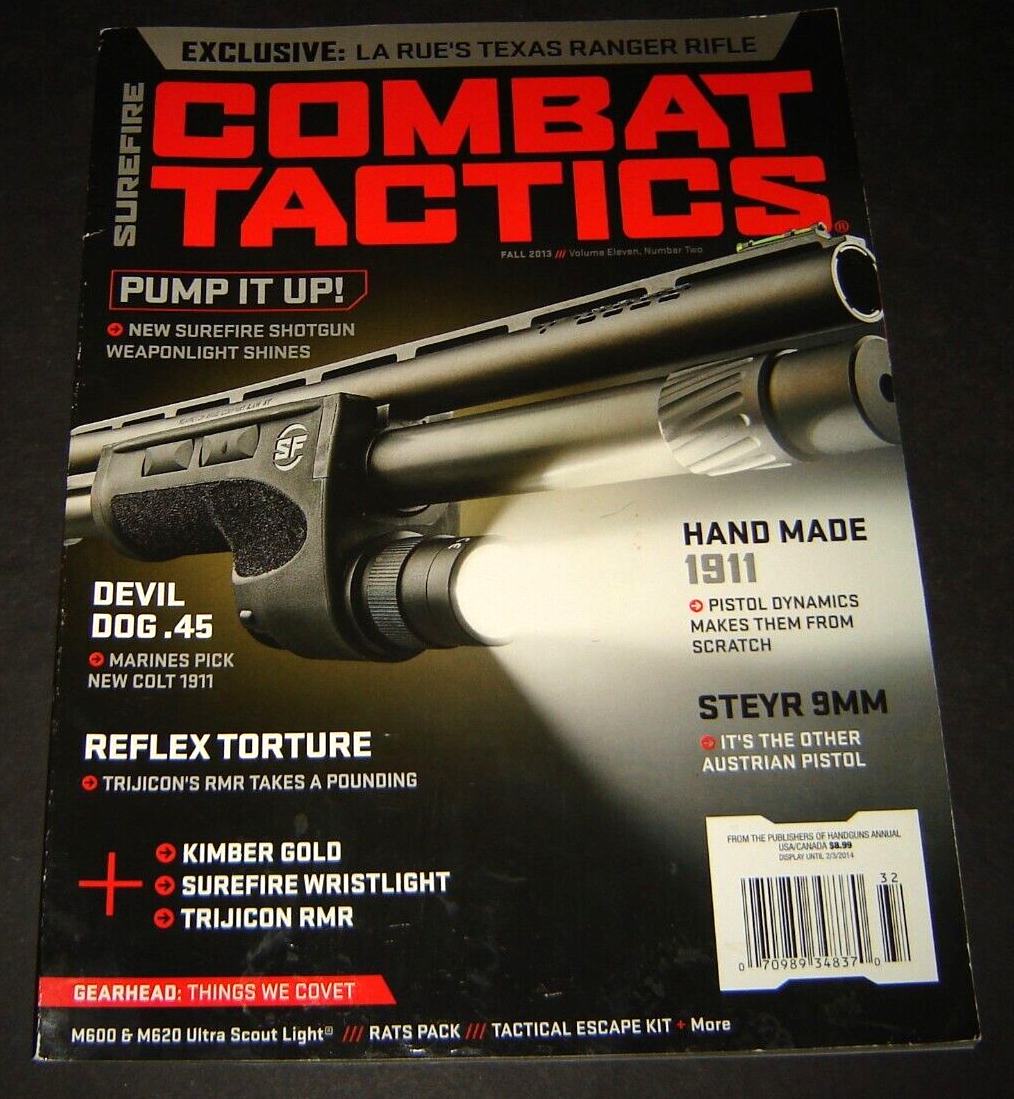 SureFire Combat Tactics Shotgun 1911 Kimber Steyr 9mm Fall 2013 | eBay