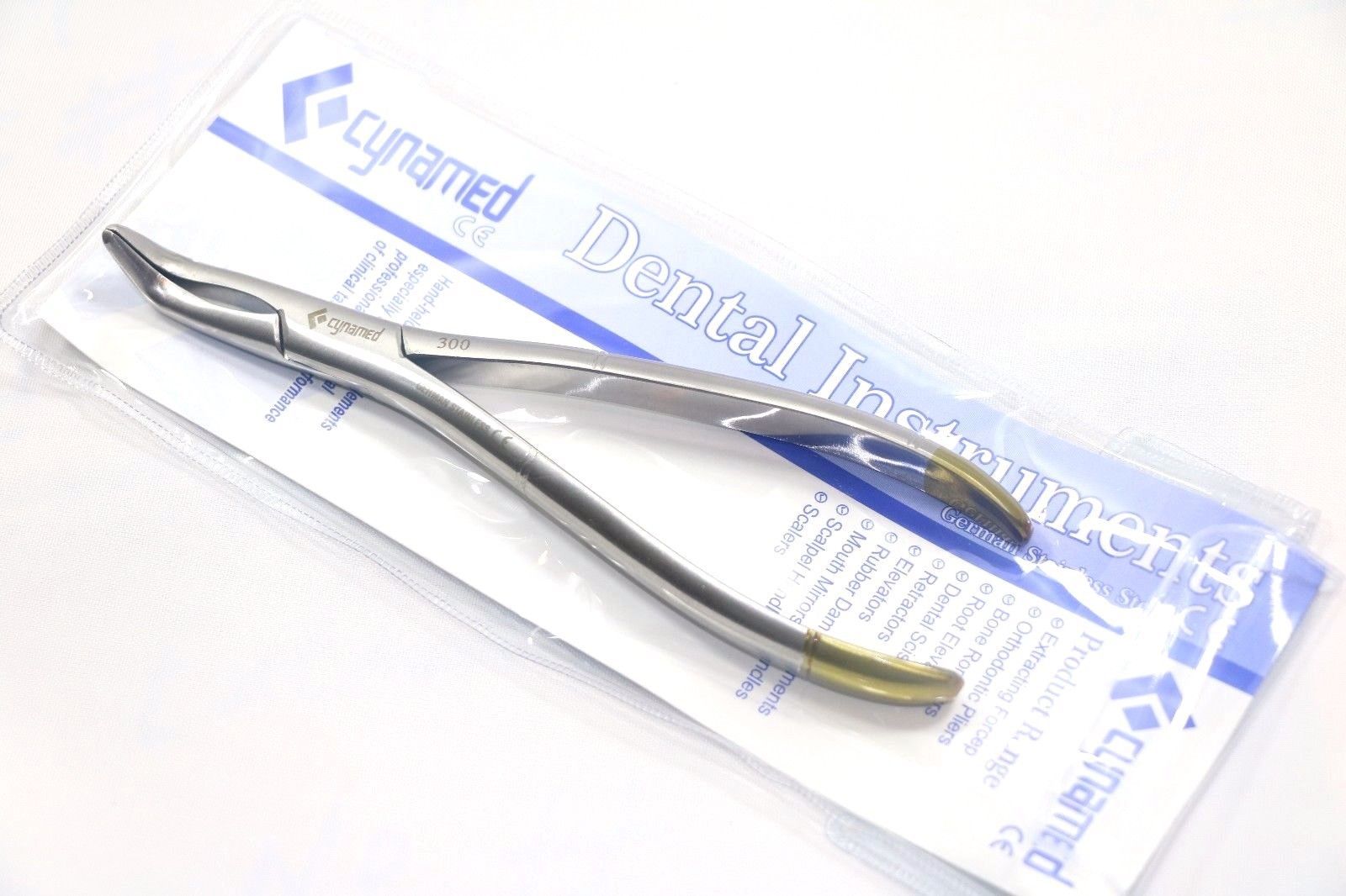 2 GERMAN PREMIUM DENTAL LOWER+UPPER ROOT SURGERY EXTRACTING FORCEP #301 ...