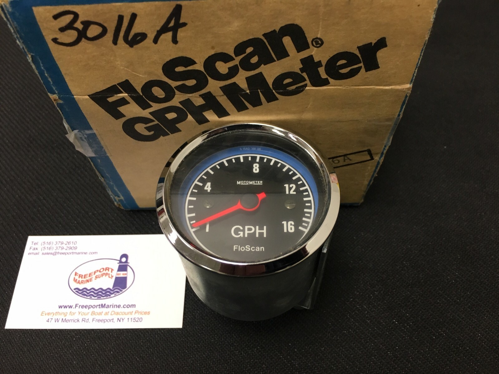 FloScan 3016A Marine Fuel Monitor Meter Gauge 1-16 GPH (Gauge Only)NOS | eBay
