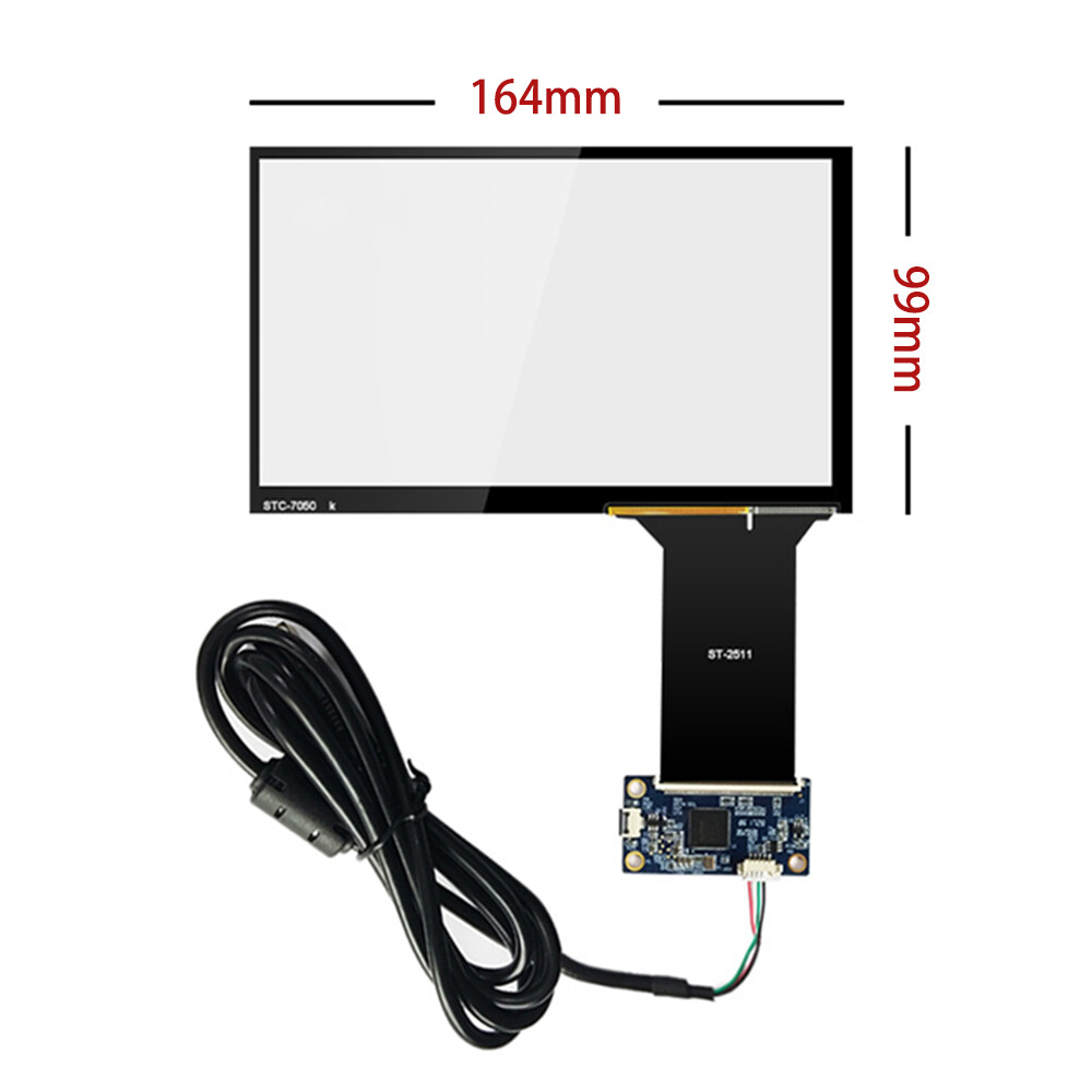 GT911 Chip Capacitive Touch Screen+USB Control Card 164x99mm 7 inch | eBay