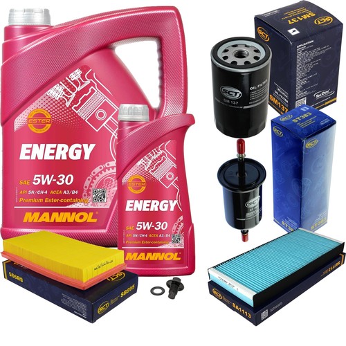 SCT Germany Inspection Set mannol Énergie 5W-30 6L pour Ford ST170 | eBay