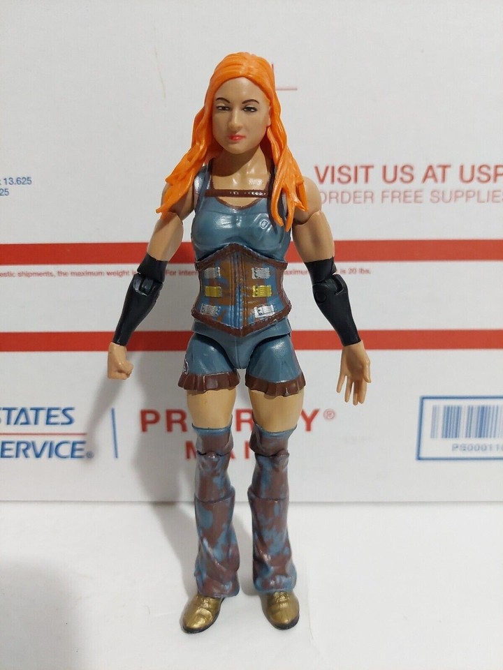 WWE WWF Becky Lynch Mattel Elite 49 Irish Lass Kicker Diva Woman Big ...