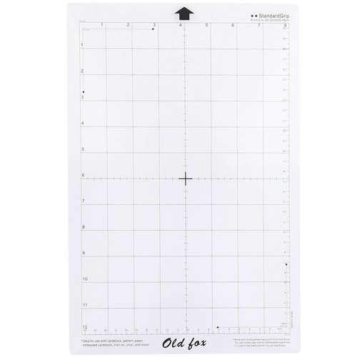 3Pcs Replacement Cutting Mat Adhesive Mat with Measuring Grid 8 By 12 ...