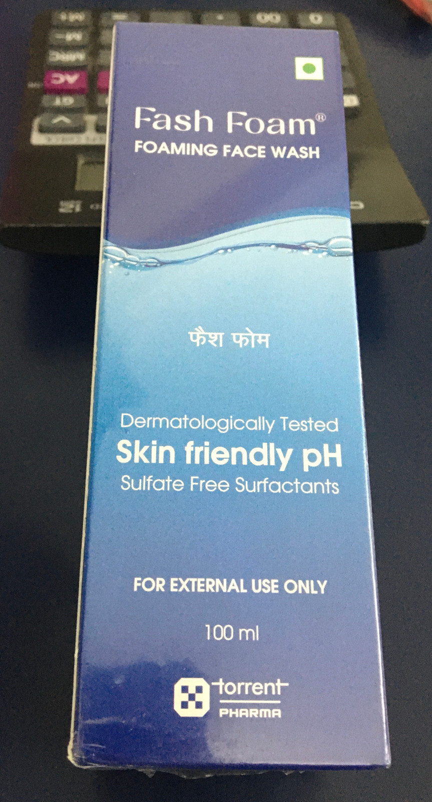 Pack of 2 Fash Foam Face Wash 2x100ml (200 ML) - Safe Fast Free Ship | eBay