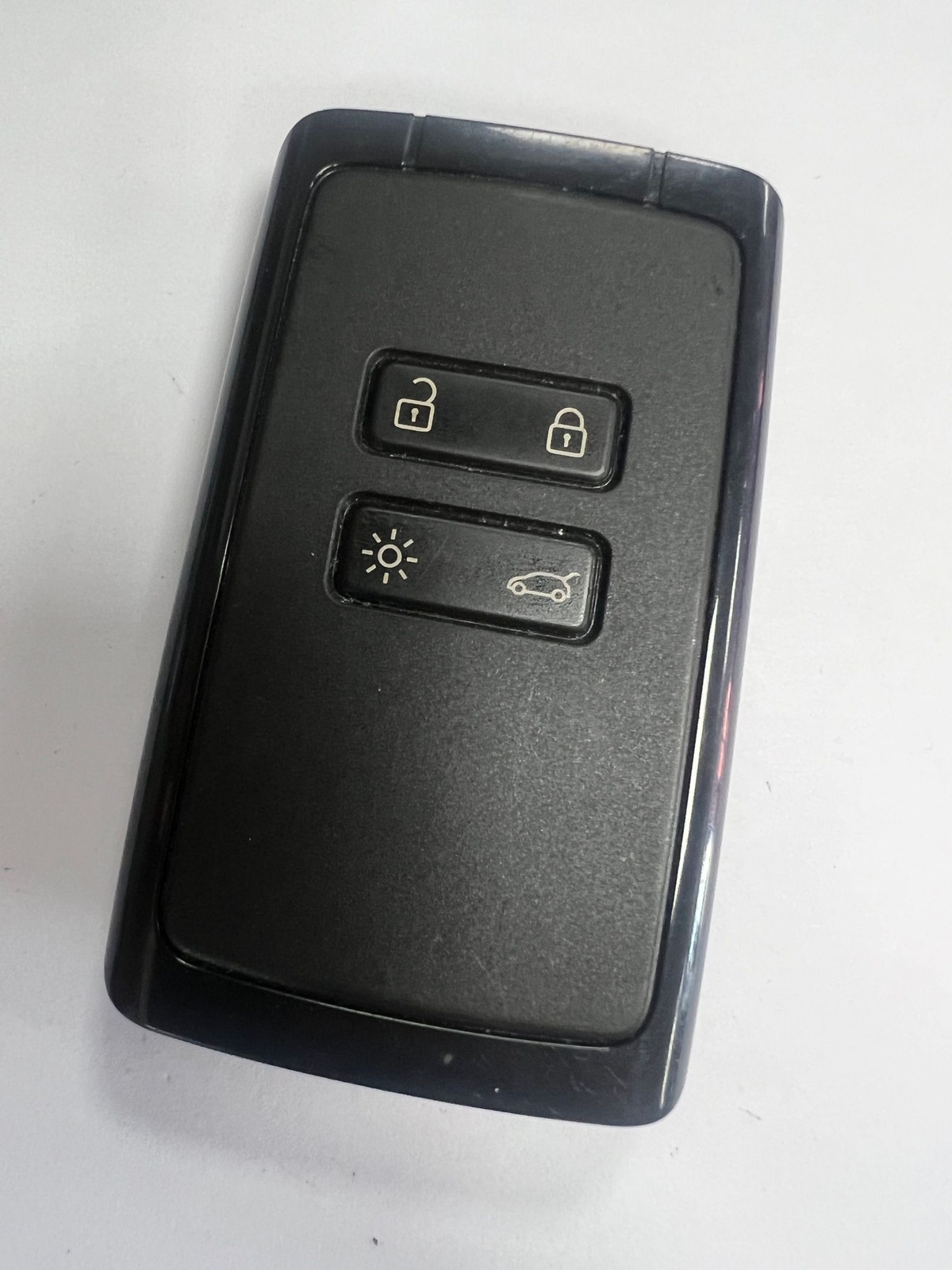 GENUINE DACIA 4 BUTTON KEY CARD REMOTE SMART FOB DUSTER ETC, TESTED ...