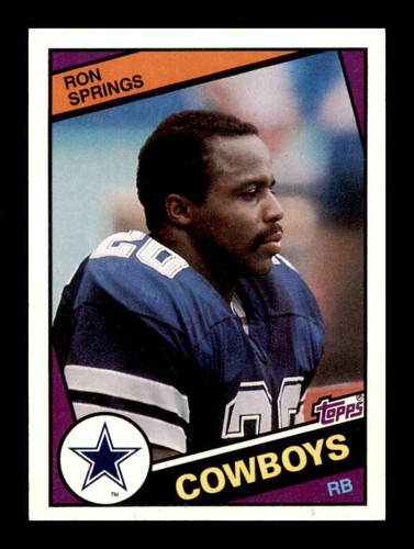 1984 Topps Ron Springs #245 Dallas Cowboys | eBay