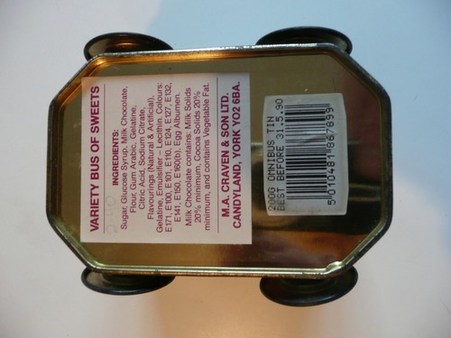 CRAVENS OF YORK - VARIETY LONDON BUS OF SWEETS - EMPTY TIN | eBay UK