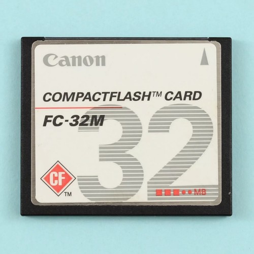Genuine Canon 32MB Compact Flash CF Memory Card FC-32M | eBay
