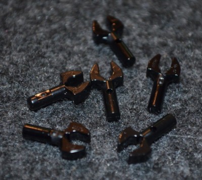 (6) Black Wrench Insert Hand / Technic Bricks ~ Lego ~ NEW ~ | eBay