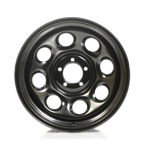 Cragar Soft 8 Black Steel Wheels 17"x9" 5x4.5" BC Set of 5 | eBay