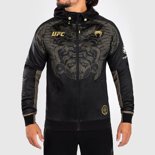 UFC Noche Venum Hoodie L White Aztec Limited Edition Mexico Fight Week ...