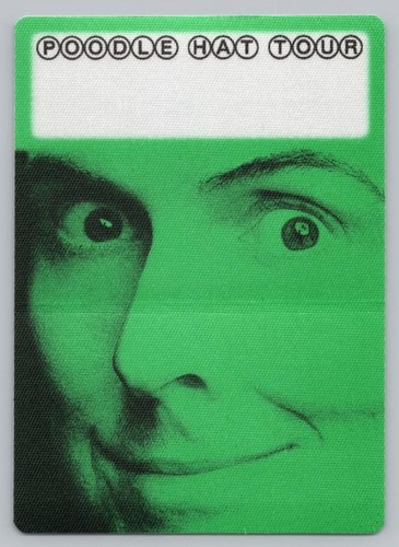 Weird Al Poodle Hat Tour. Green Cloth Backstage Pass. OTTO | eBay