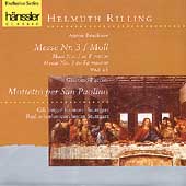 Bruckner: Messe f-Moll; Puccini: Motteto / Rilling, et al by Verena ...