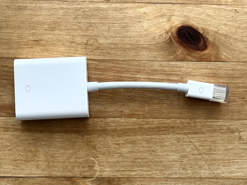 Genuine OEM APPLE A1307 Mini Display Port Mini DP to VGA Cable Adapter ...