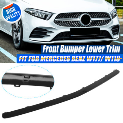 Front Bumper Lower Black Molding Trim For 1778854202 Mercedes Benz W177 ...
