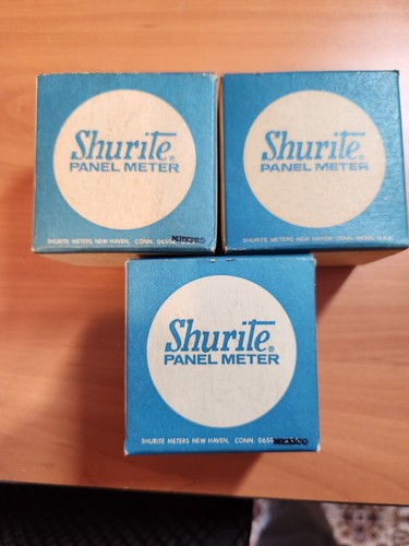 SHURITE PANEL METERS LOT OF 3 | eBay