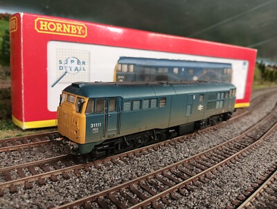 Hornby Class 31 R2571 31111 A1A A1A Diesel BR Blue DCC ready OO gauge ...