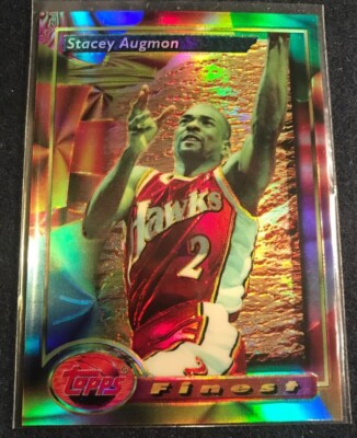 Stacey Augmon 1993-94 FINEST REFRACTORS INSERT BASKETBALL CARD B17 | eBay
