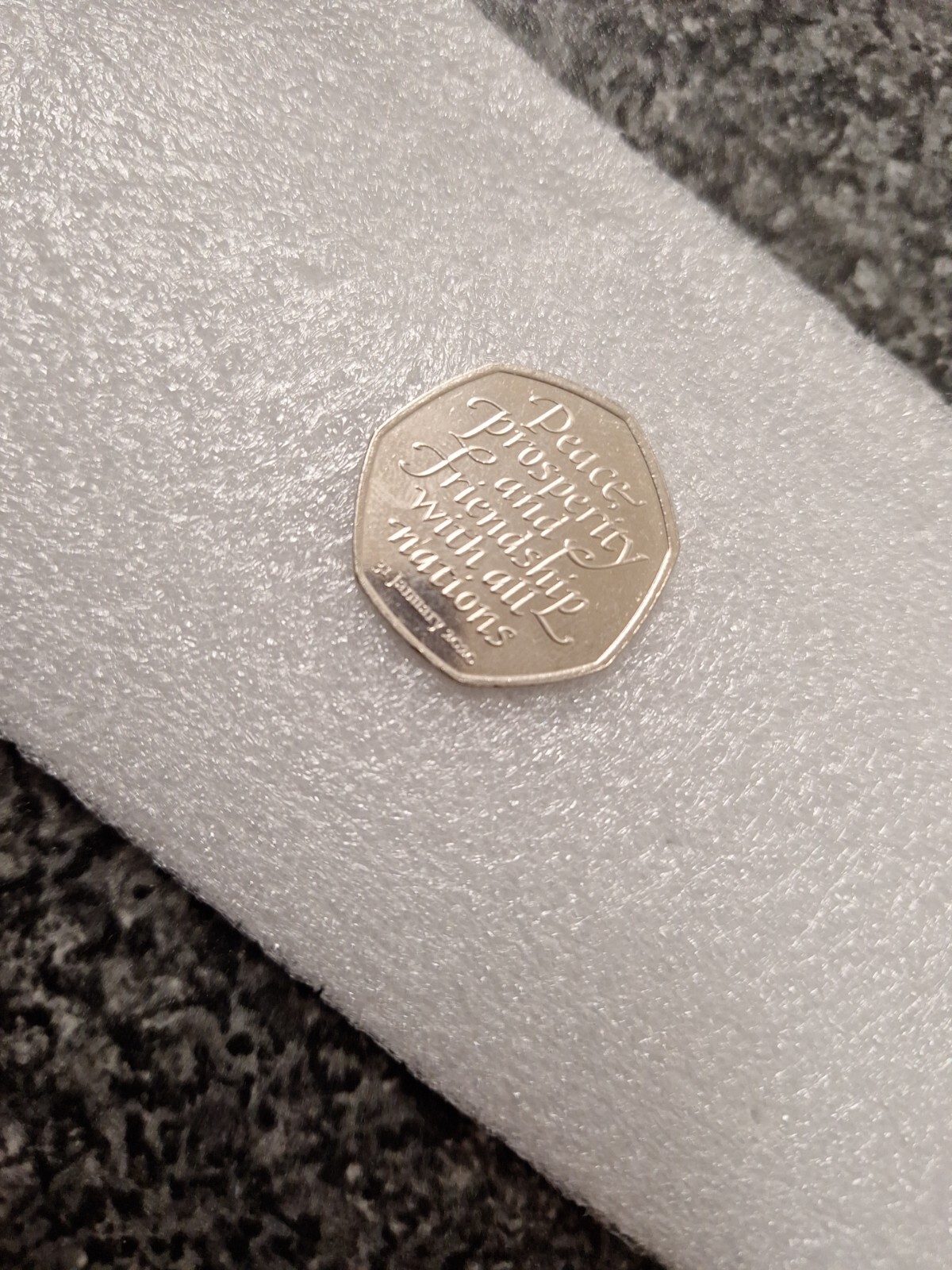 Rare 50 Pence Piece | eBay UK