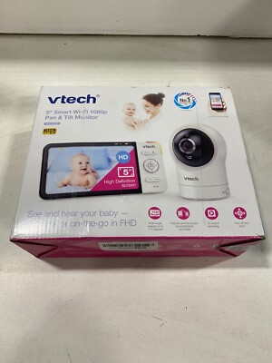 VTech 5" Smart WiFi 1080p Pan and Tilt Monitor | eBay