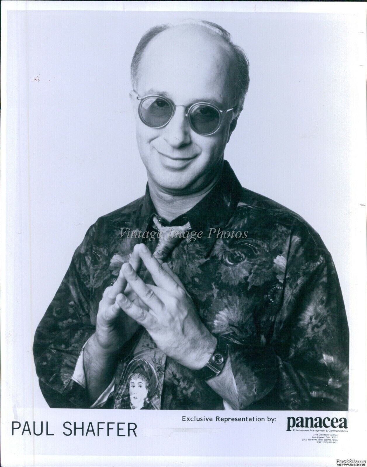 1993 Paul Shaffer World'S Most Dangerous Band New Year'S Eve Musician ...