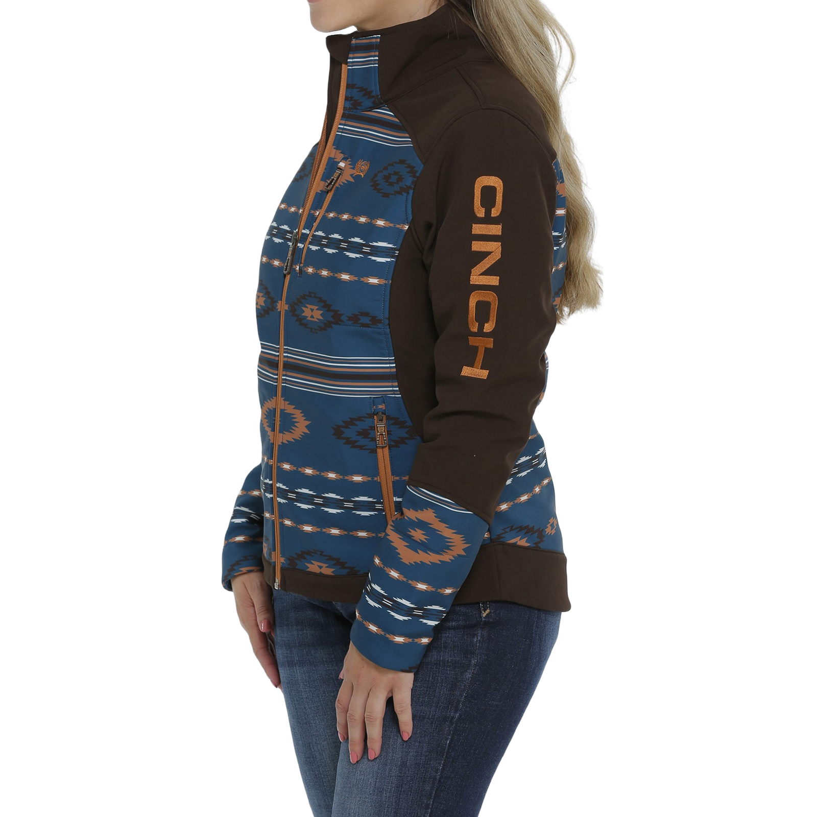 Cinch Ladies Concealed Carry Solid Bonded Aztec Brown Jacket MAJ9858001 ...