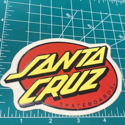 VTG 80's SANTA CRUZ DOT KEITH MEEK ROSKOPP NATAS SMA NOS SKATEBOARD ...