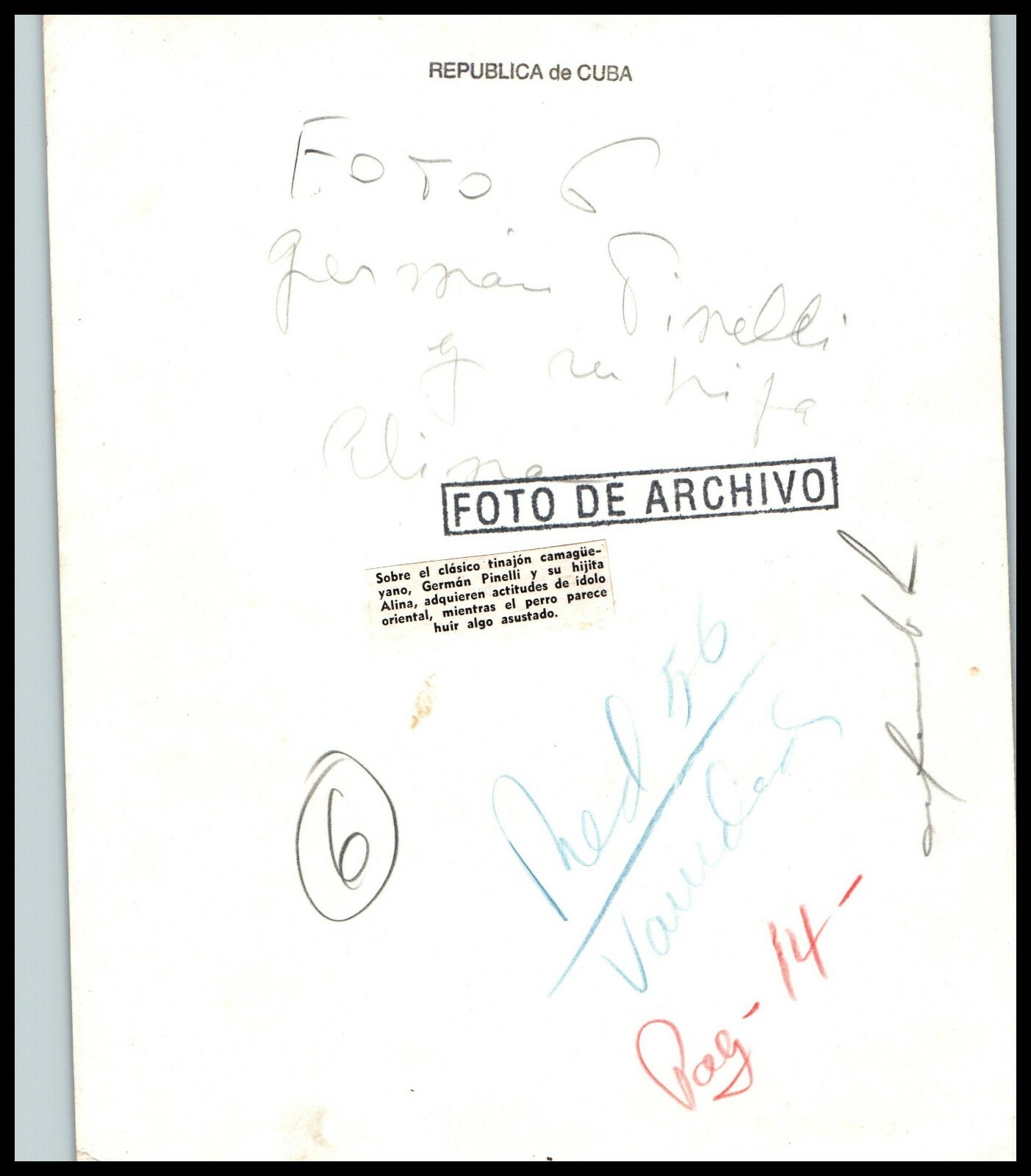 1959 CUBAN CUBA ACTOR German Pinelli HANDSOME PORTRAIT ORIG Photo J 12 ...