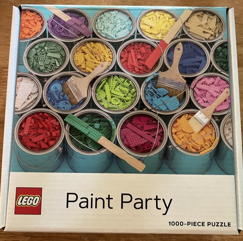 LEGO Paint Party Jigsaw Puzzle - 1000pc; Used and Complete | eBay