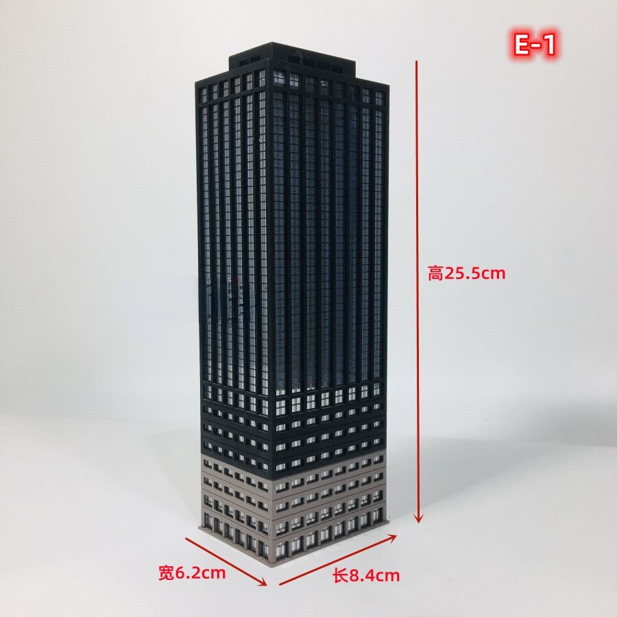1:300 Diorama Building Model High-rise Skyscraper Scene Architectural ...