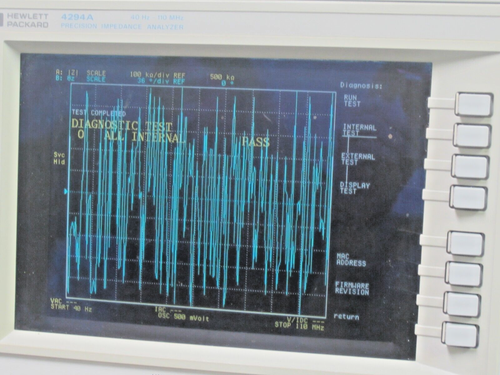 Hp-agilent-keysight 4294A Precision Impedance Analyzer 40 Hz to 110 MHz ...