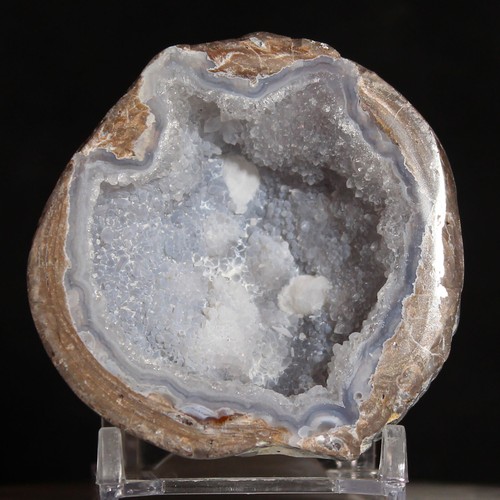 Well Formed Boytroidal Blue Druzy Quartz Dugway Geode Half Crystal ...