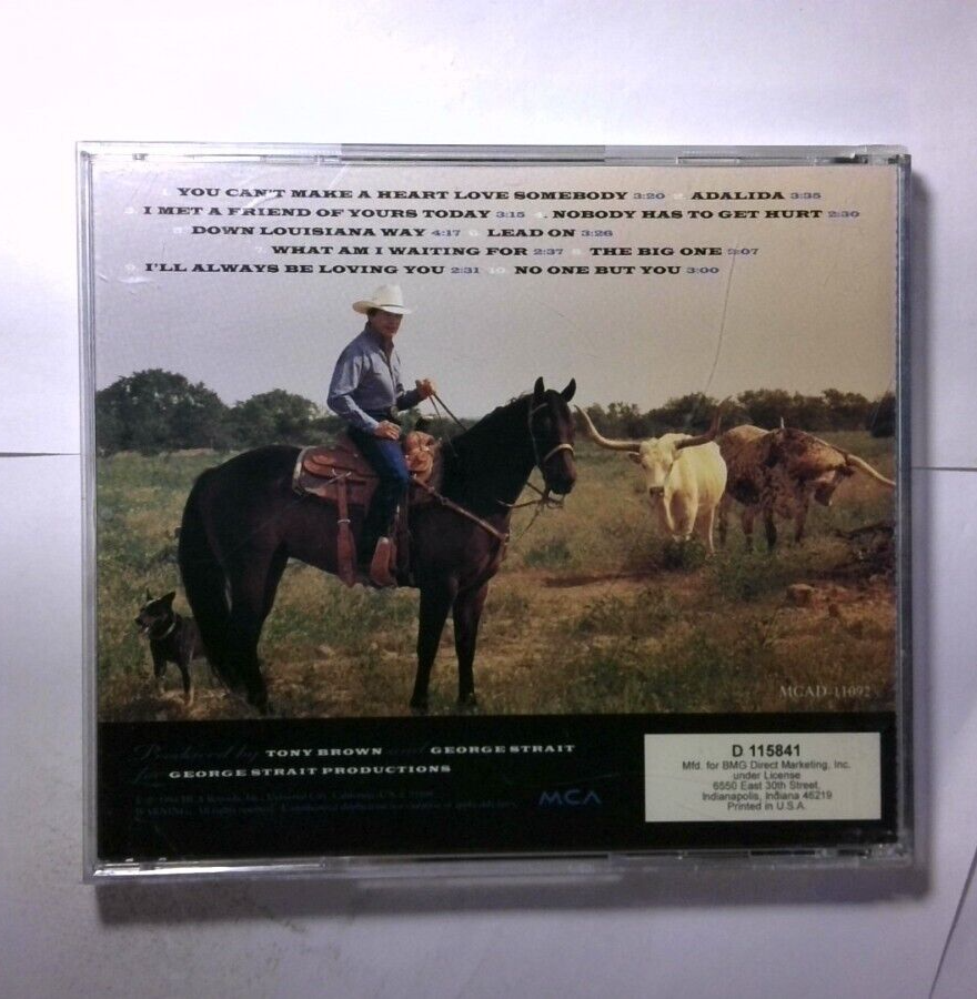 George Strait, Lead On [USED CD] | eBay