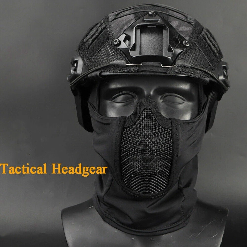 Motorcycle Face Mask Metal