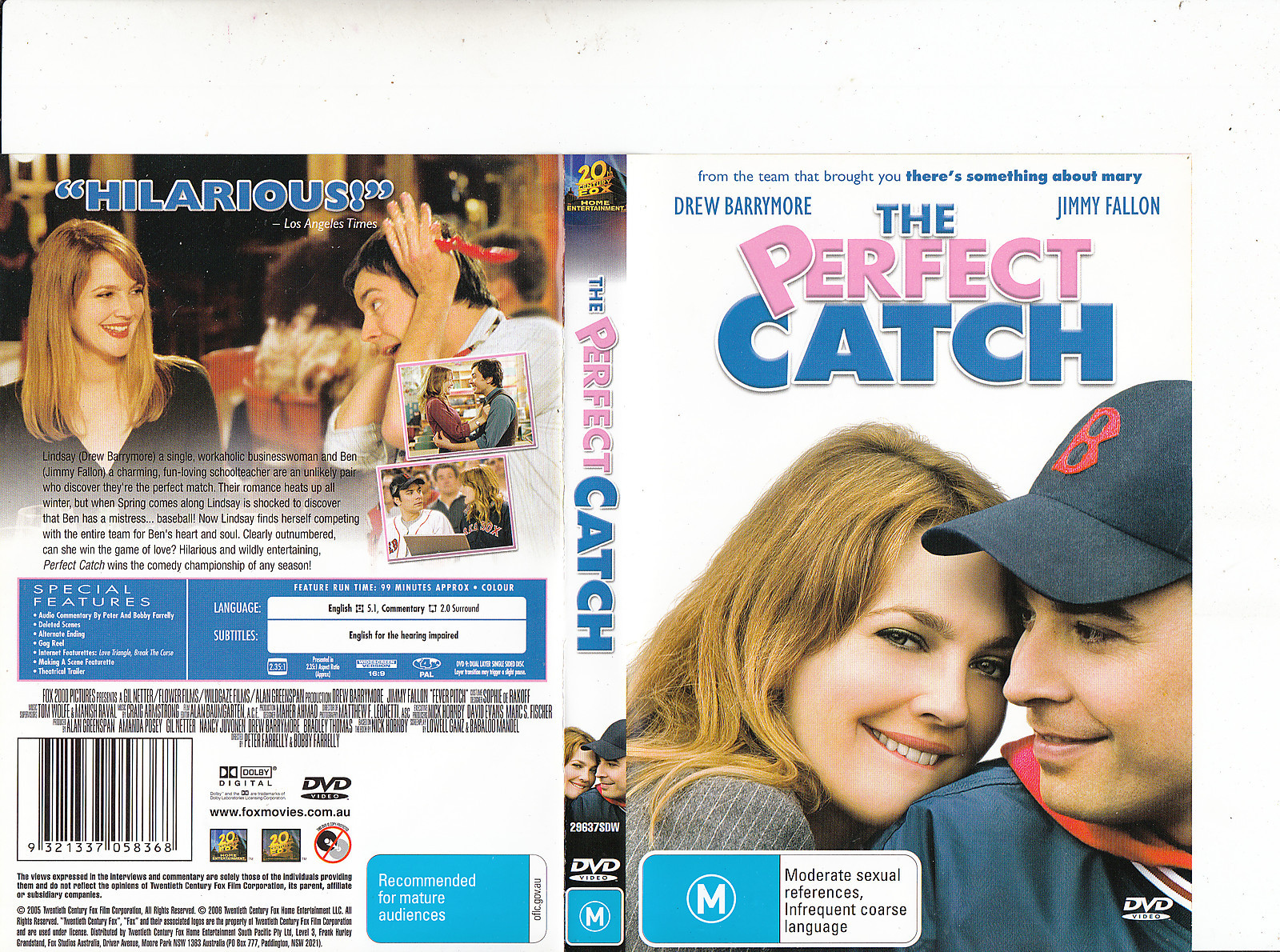 The Perfect Catch-2005-Drew Barrymore-Movie-DVD | eBay