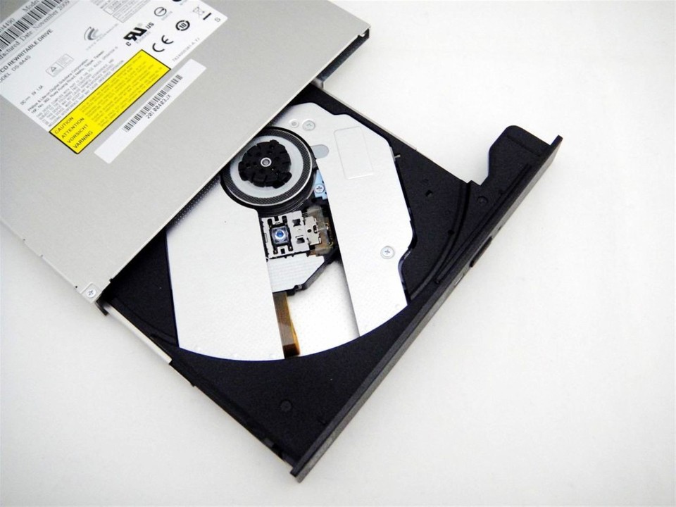 9.5mm Internal Slim 8x DVDRW DVD CD ROM RW SATA Drive Tray Loading ...