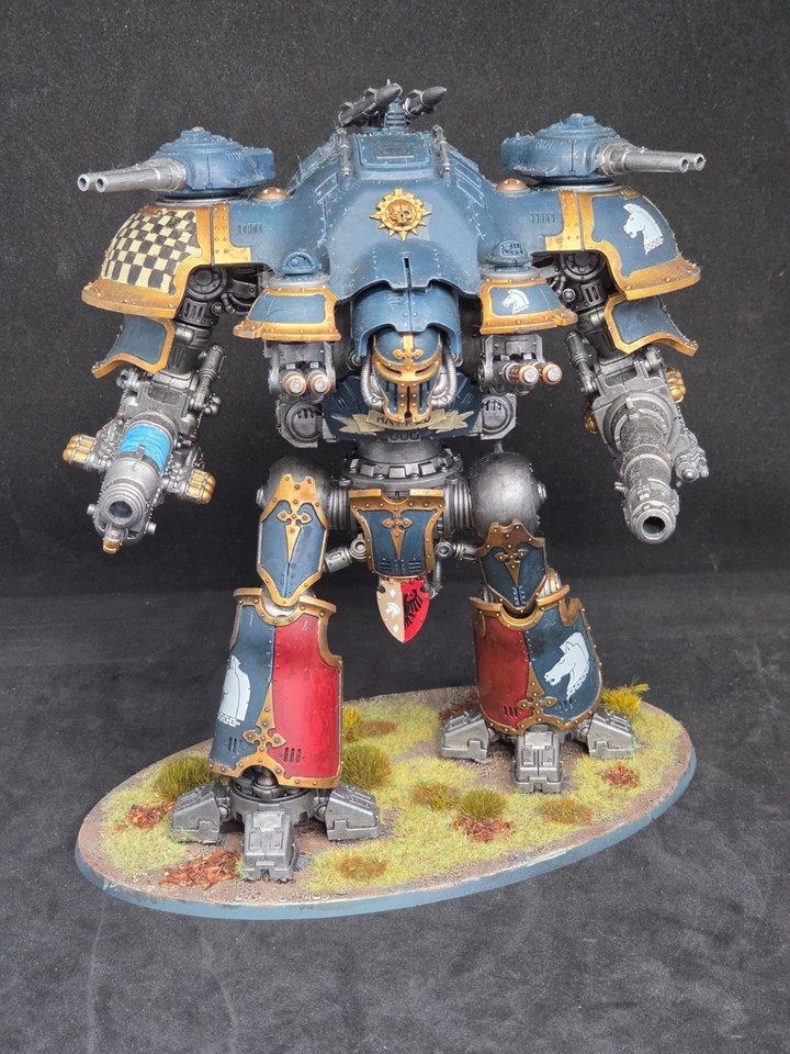 Imperial Knight Dominus Castellan Warhammer 40k Very Nicely Painted | eBay