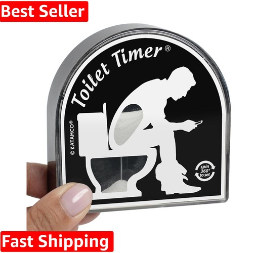 As Seen on Shark Tank - Classic Toilet Timer for Quick Bathroom Breaks ...