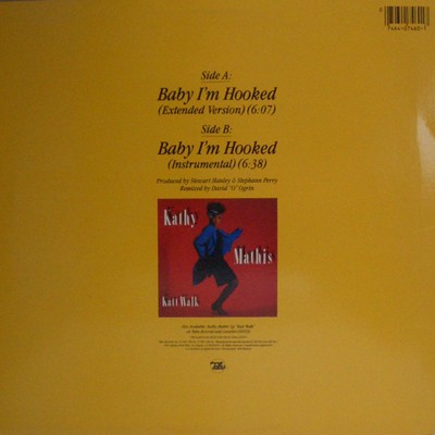 Kathy Mathis - Baby I'm Hooked READ DESCRIPTION (12") (Very Good Plus ...