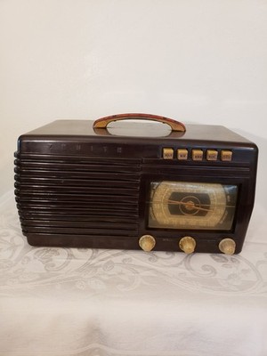Zenith Shortwave/Broadcast Bakelite Radio, 1940s Model 6S511 Works | eBay