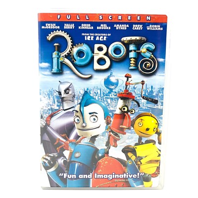Robots (DVD, 2005, Full-Screen Edition) 24543193845 | eBay